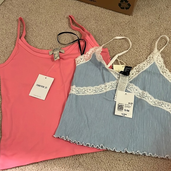 Forever 21 | Tops | Brand New Summer Tank Too Bundle | Poshmark
